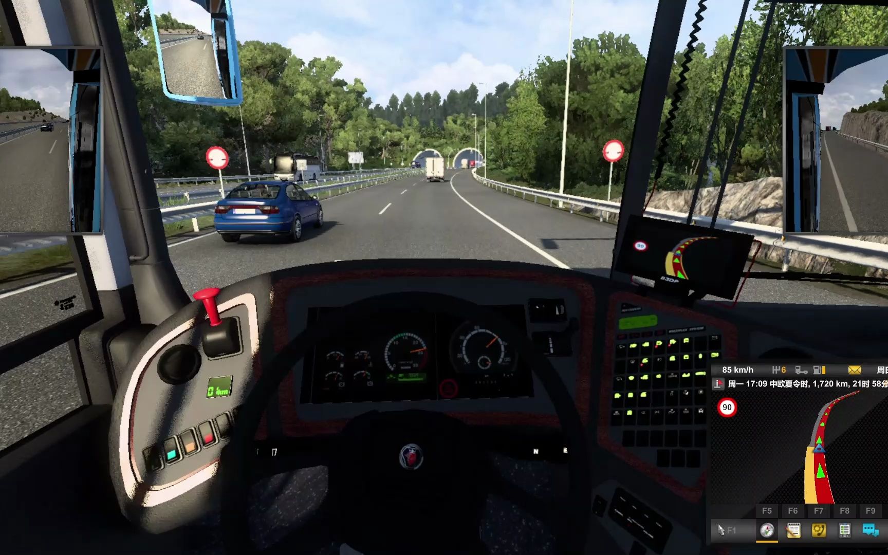 【欧卡2】客运模式 客车mod