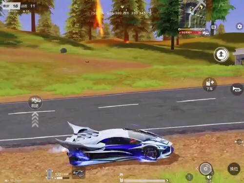 荒野行动全职猎人国服,联动车开起来和殿堂双生车有的比荒野行动...