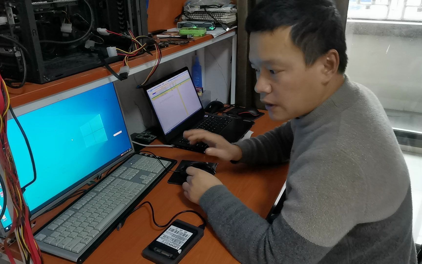 SSD固态硬盘不认盘,能修复吗,数据怎么恢复出来呢