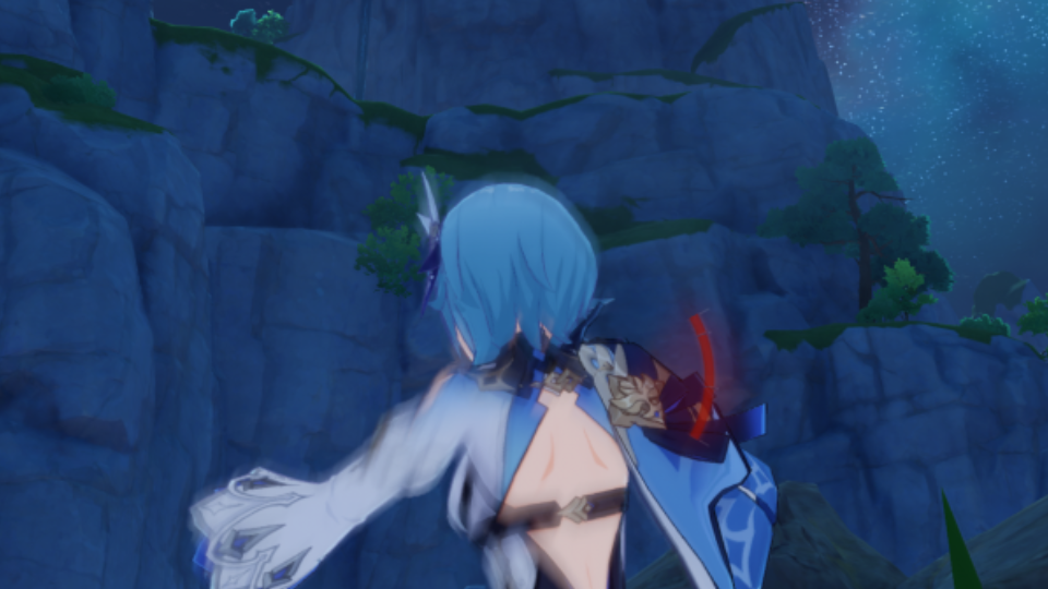 原神 日常水 听歌系 优菈的诱惑 视频桌面_原神