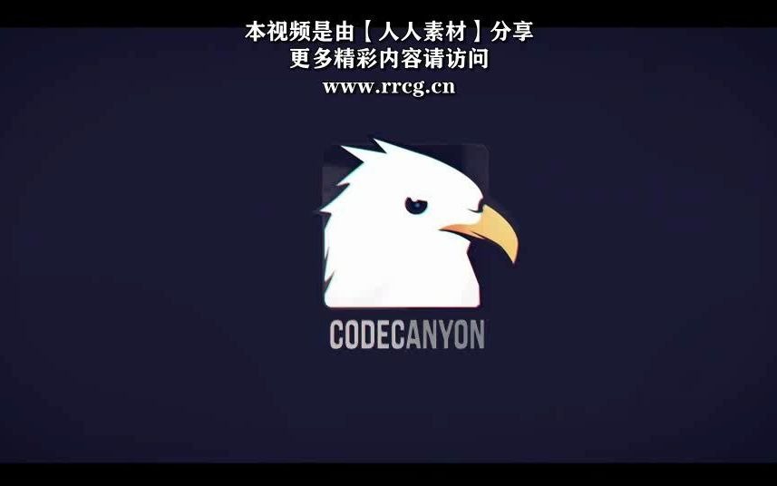 多屏显示相册切换效果LOGO动画演绎AE模板