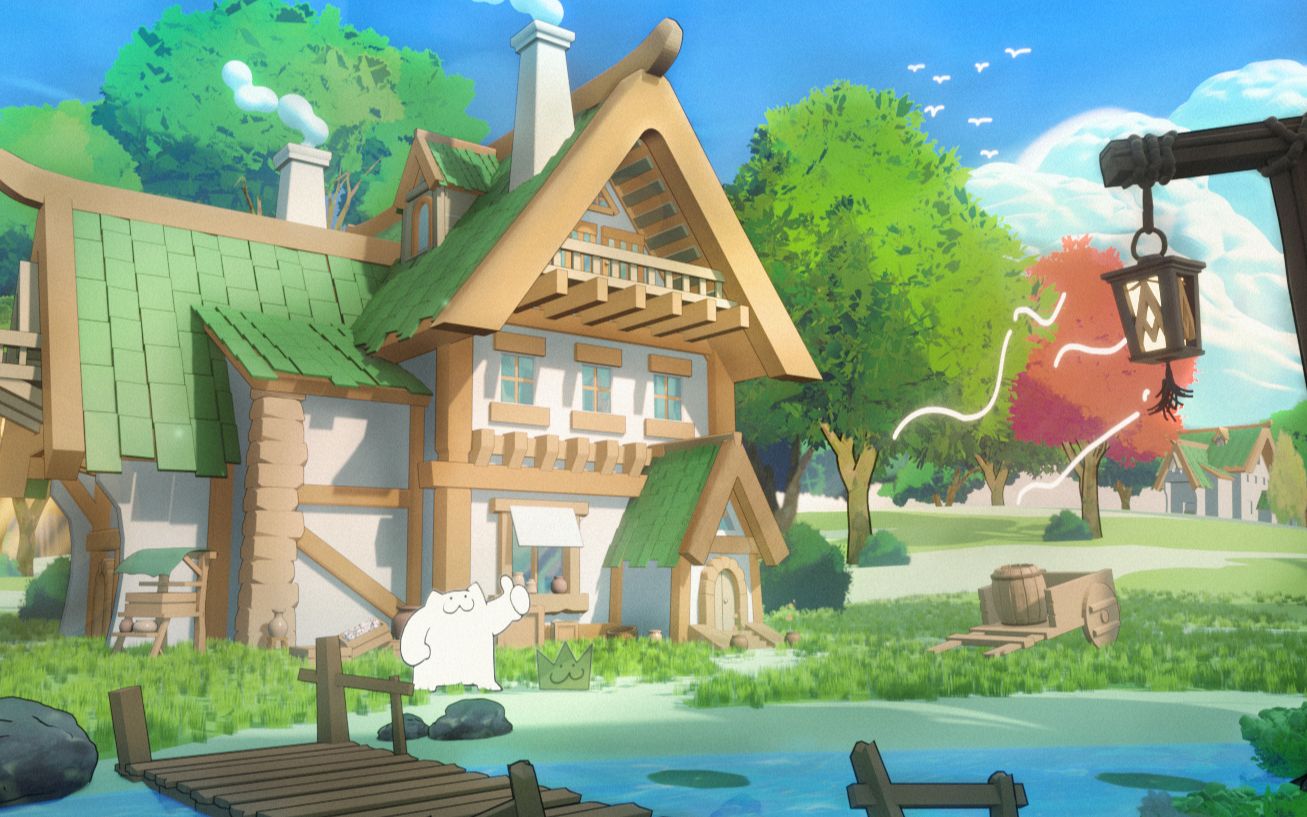 吉卜力风格场景练习_考拉第一周作业