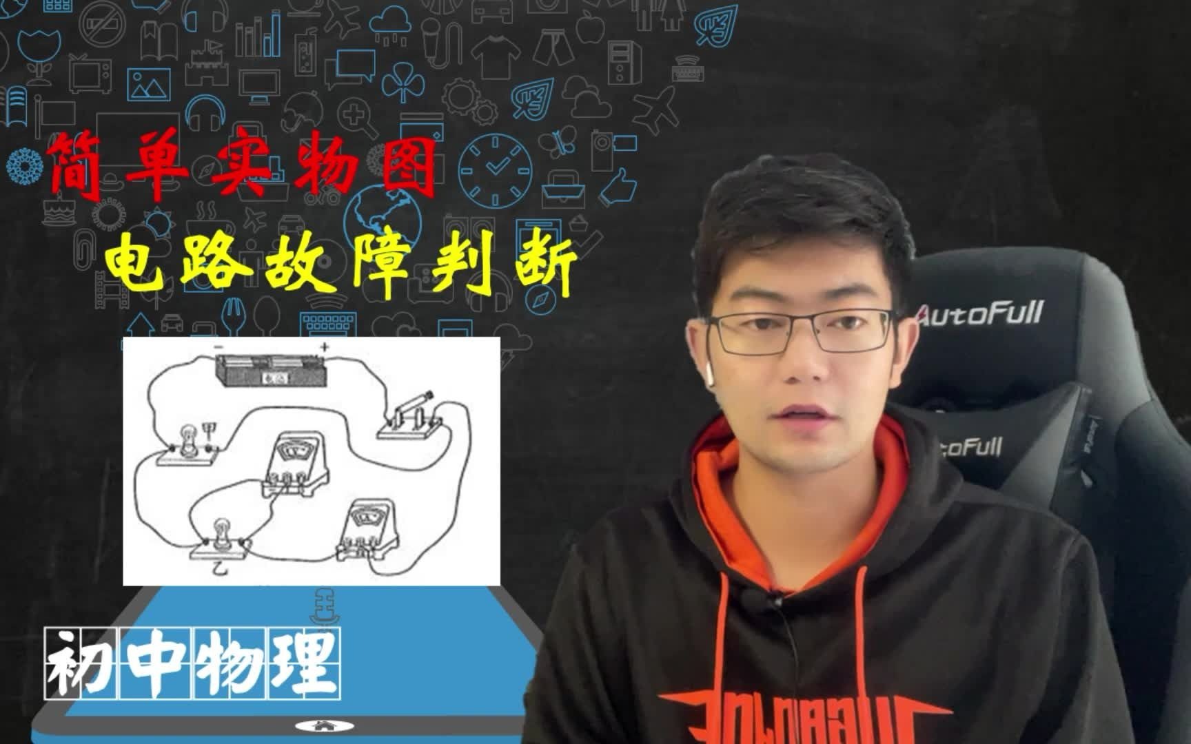 超简单实物图电路故障判断,先是串并联再是电表,一起学废它