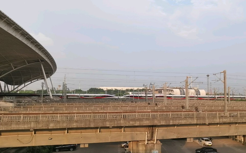 京局北京动车段CR400BF-Z-5210&5211执行G67次(北京西->广州南)...