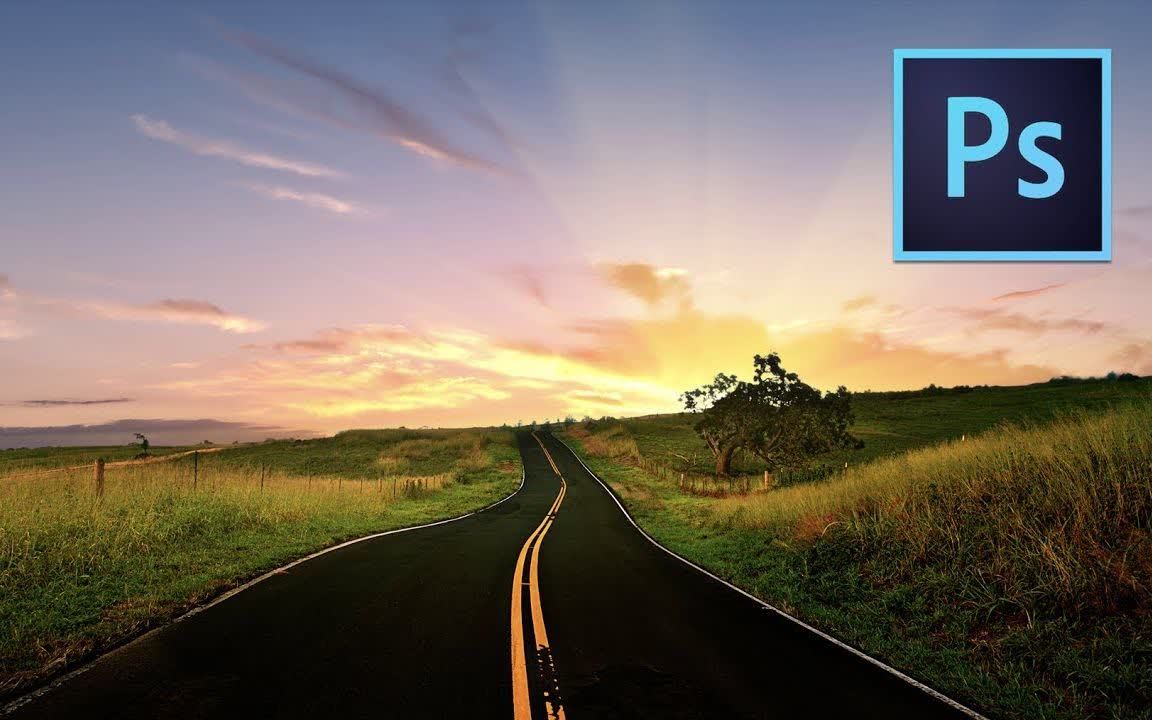 【8K中字】两分钟学会用PS替换天空,PS抠图必备.