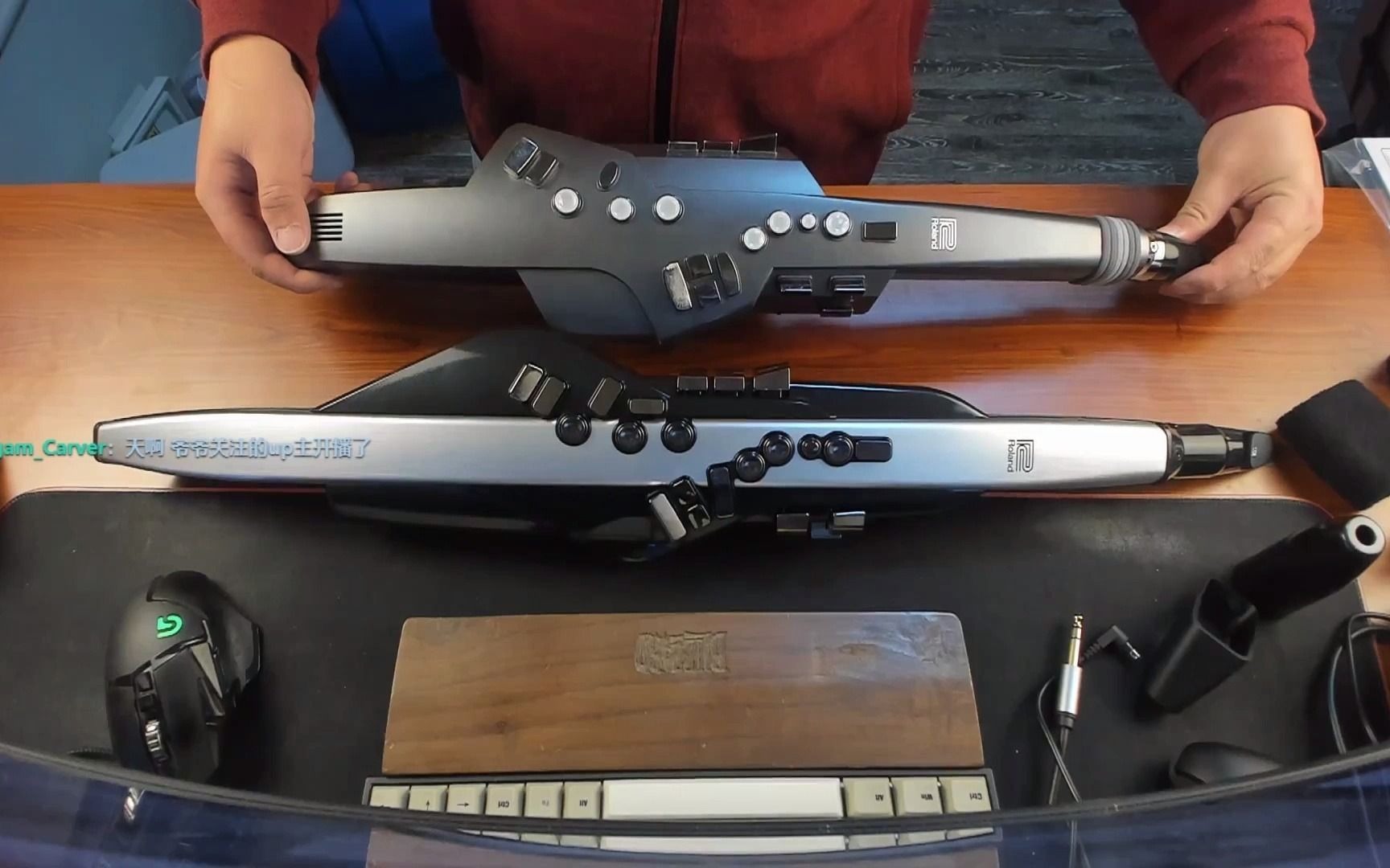 罗兰AE30电吹管到手开箱以及与AE10的对比