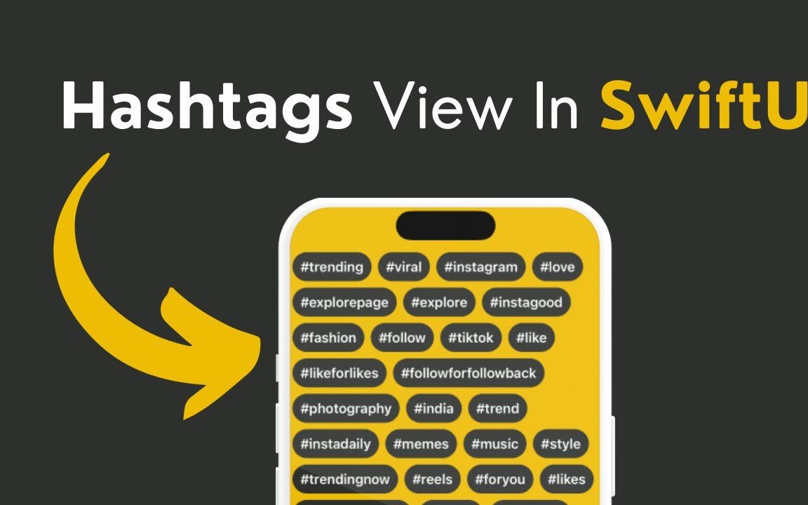 SwiftUI创建标签视图