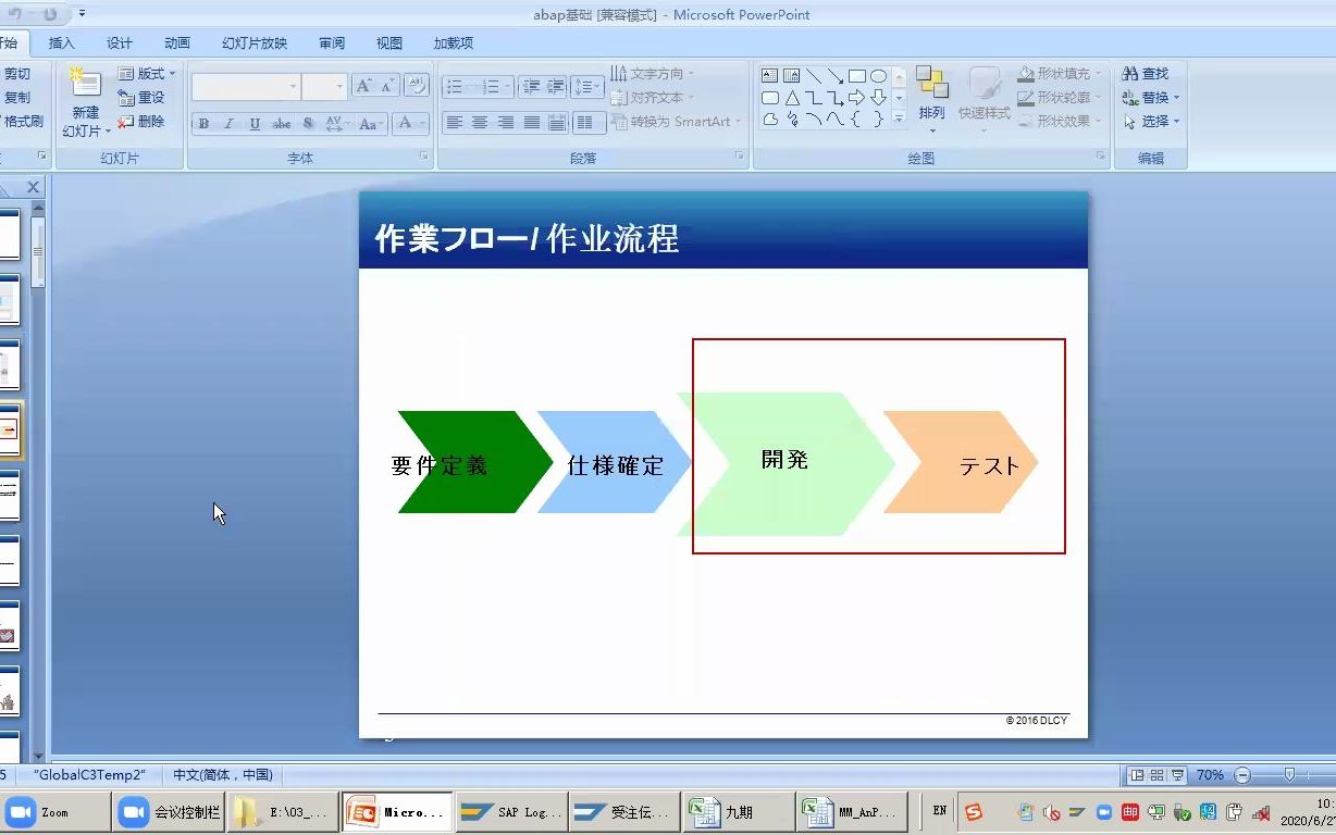 转行SAP ABAP开发,程序的程序处理流程和作业流程怎么做?