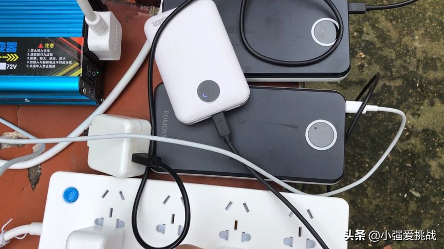 骑行新疆西藏用的电源,60伏40安锂电池转220,这下不用担心用电