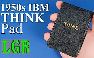 【LGR】初代IBM ThinkPad纸质笔记本(自制熟肉)