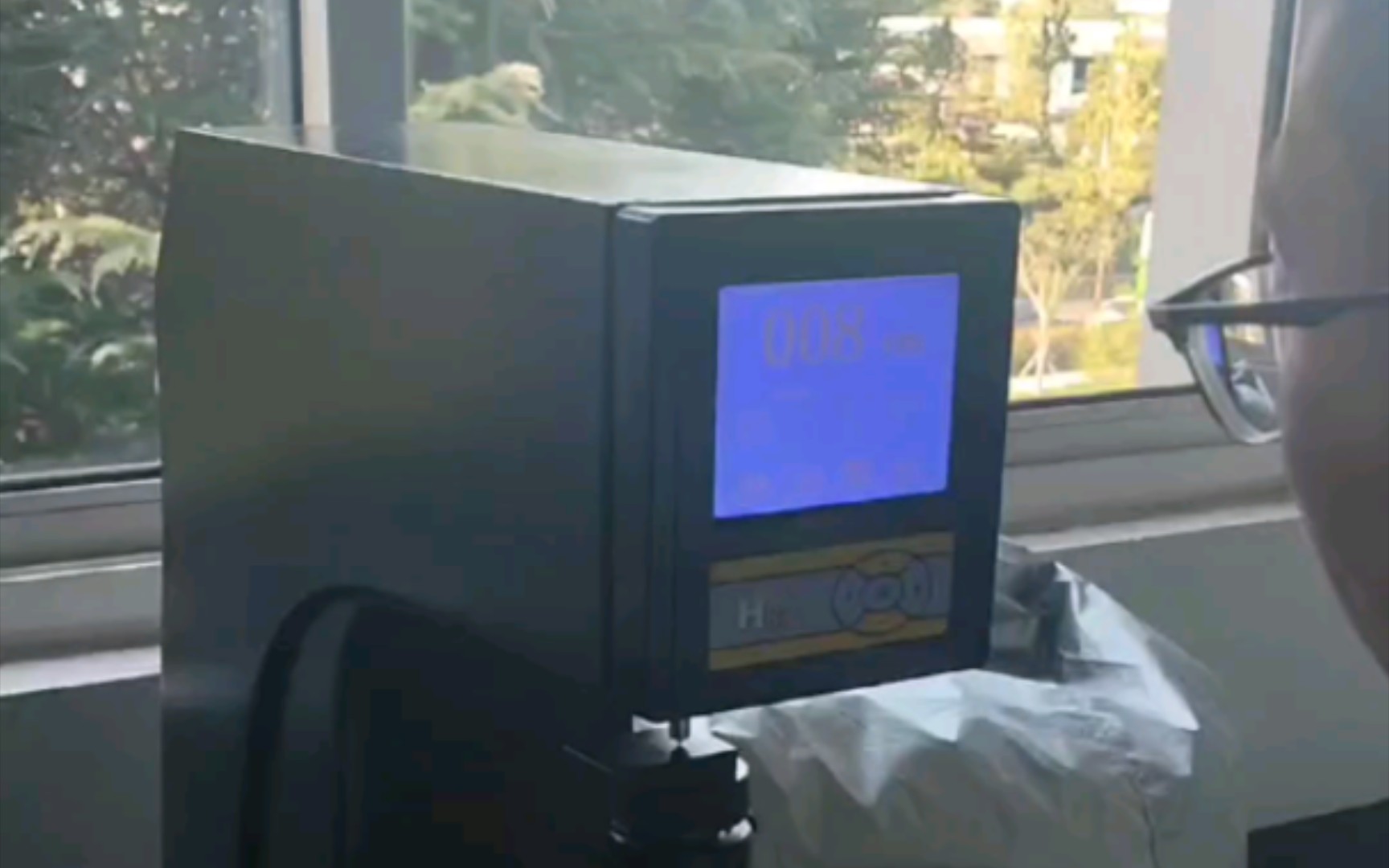 硬度计配电脑软件操作视频