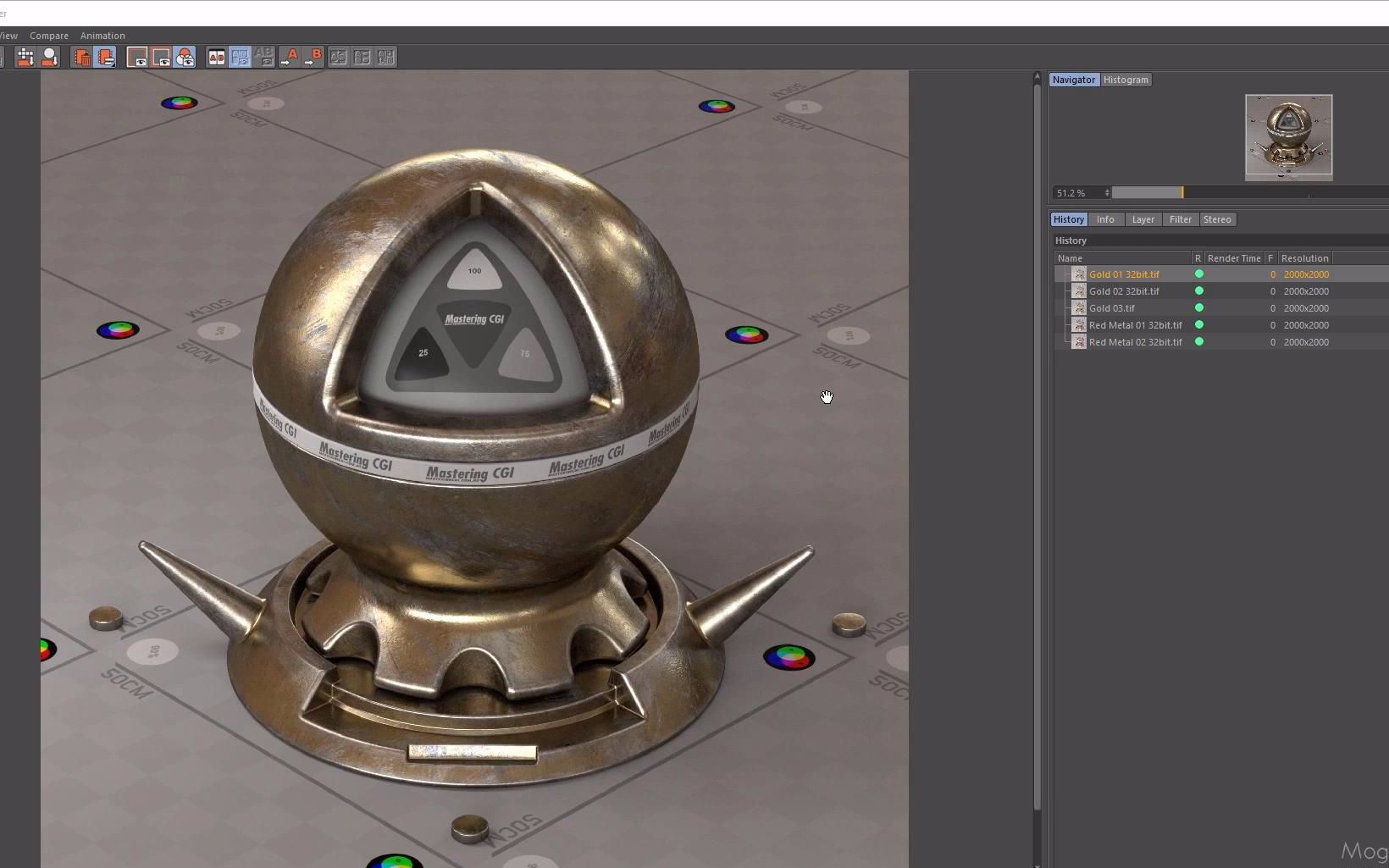 【C4D教程/中字】材质灯光渲染高级教程