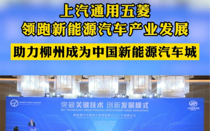 ...五菱领跑新能源汽车产业发展,助力中国新能源汽车城(柳州)诞生!#五菱