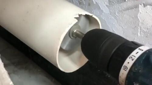 民间牛人发明的切割神器,轻松安装各种管件,使用起来非常地方便!