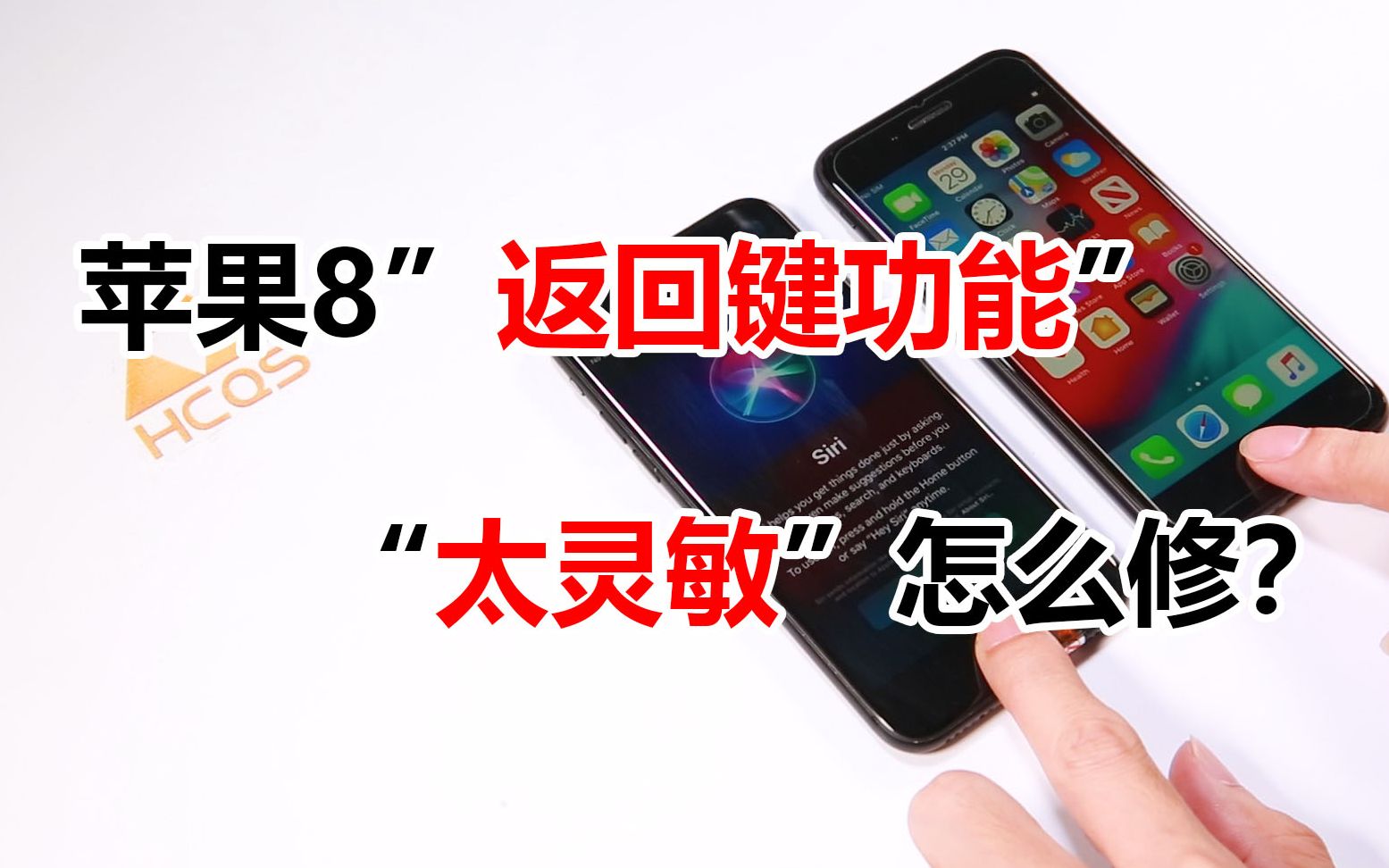 《手机维修iPhone》苹果8返回键功能太灵敏怎么修?