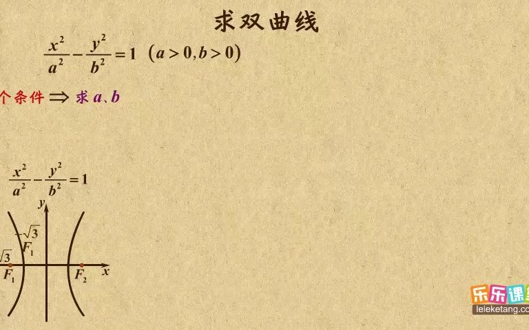 《8》求双曲线