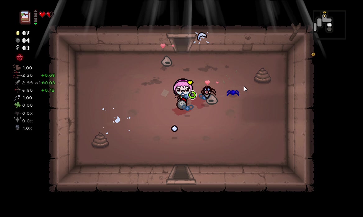 【以撒的结合:忏悔】东方mod角色游玩 乱玩