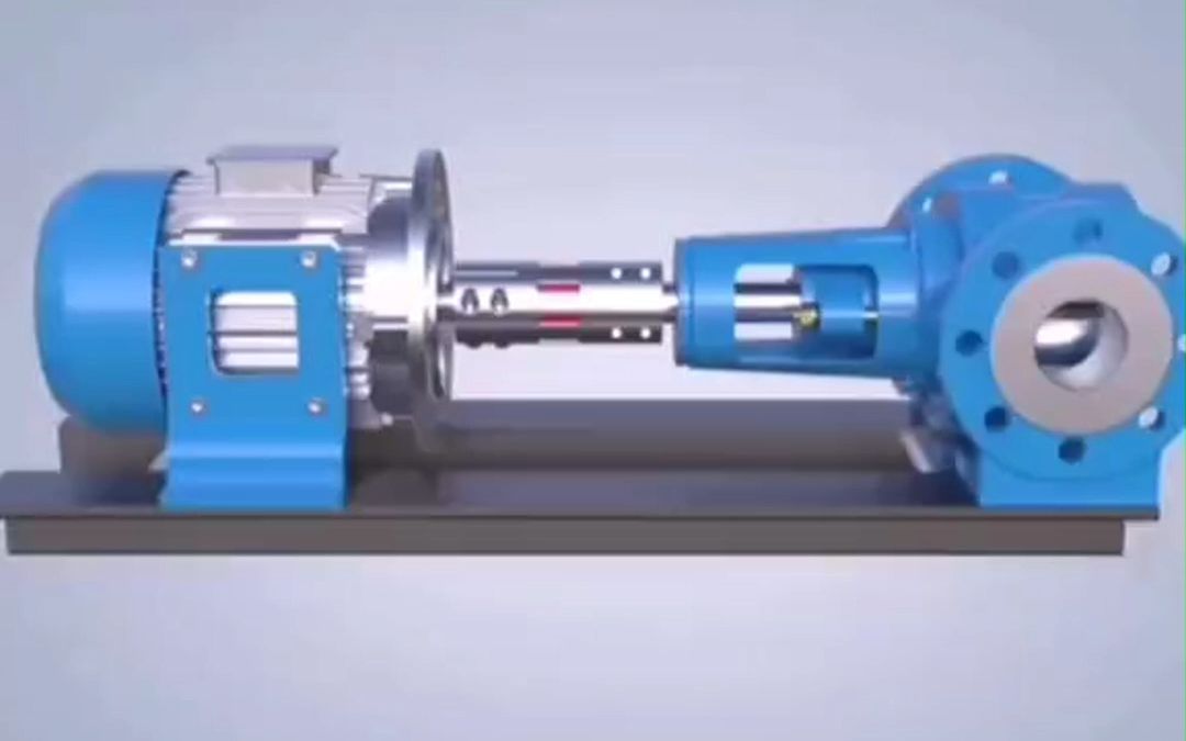 阀门水泵三维动画演示