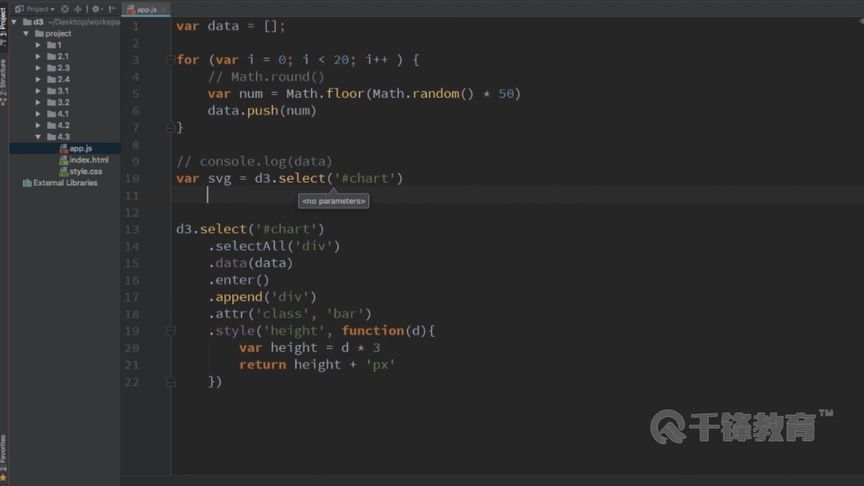 扣丁学堂HTML5在线教程 比例尺-应用SVG