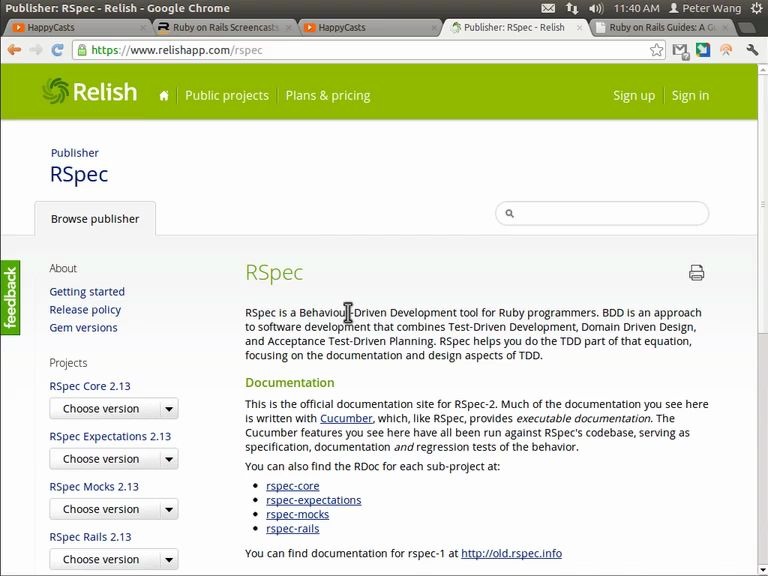 讨论用 rspec + capybara 的方式做 rails 项目测试