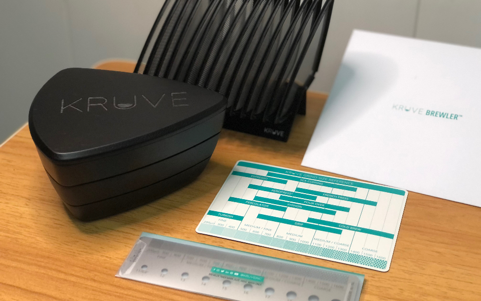 开箱|开一个神器,KRUVE筛粉器和筛豆尺