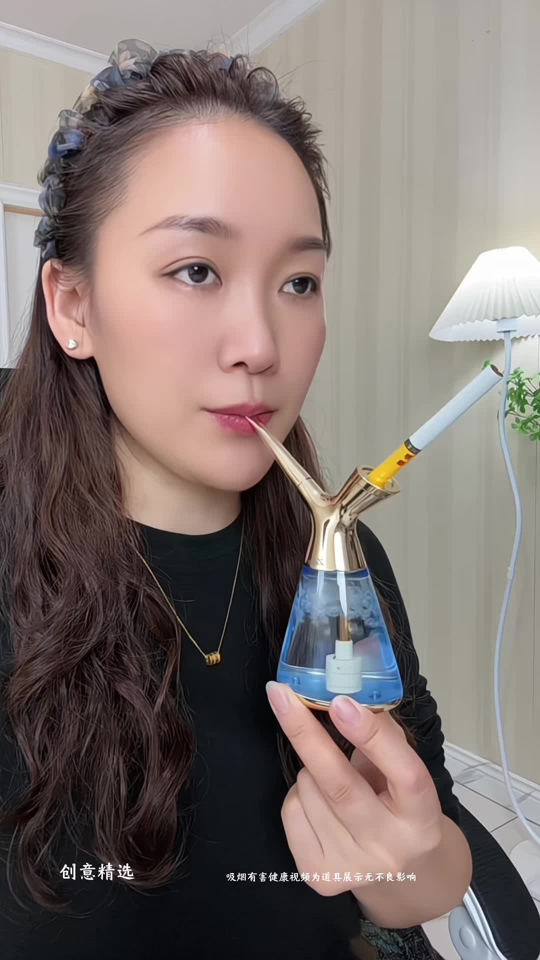 Zobo/正牌烟壶水烟斗#烟嘴过滤器 加水微孔循环可清洗粗中细斗四用#...