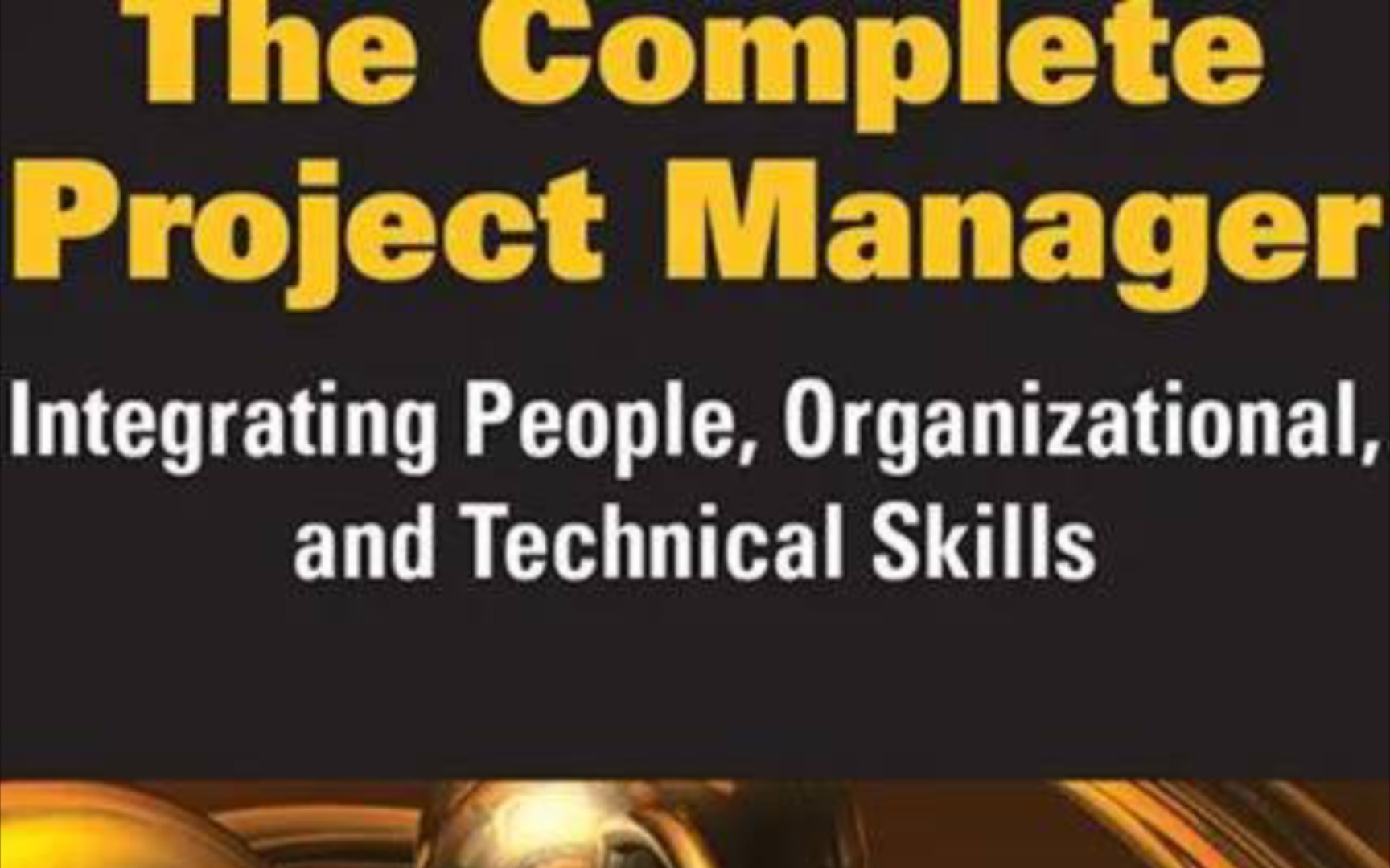 The complete project manager Chapter 1