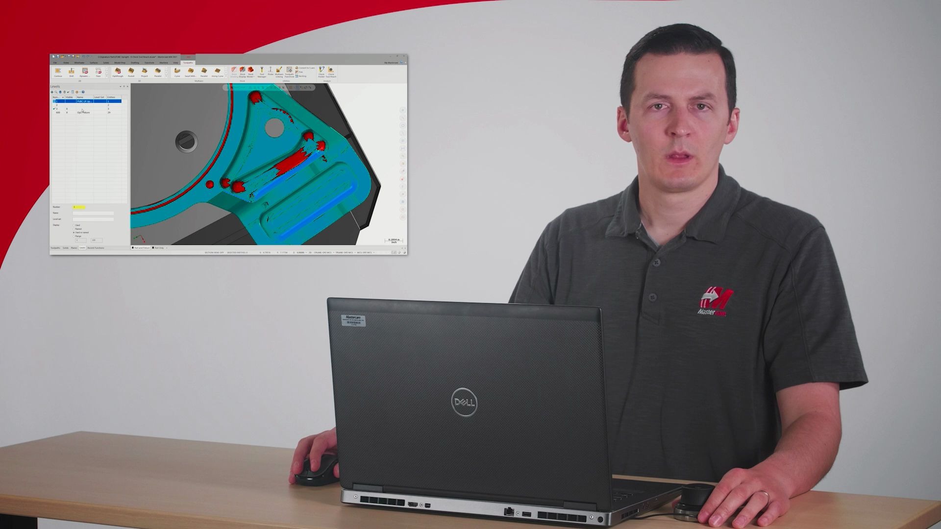 让刀具选择变得更方便准确——Mastercam 2021 检查刀具触及功能