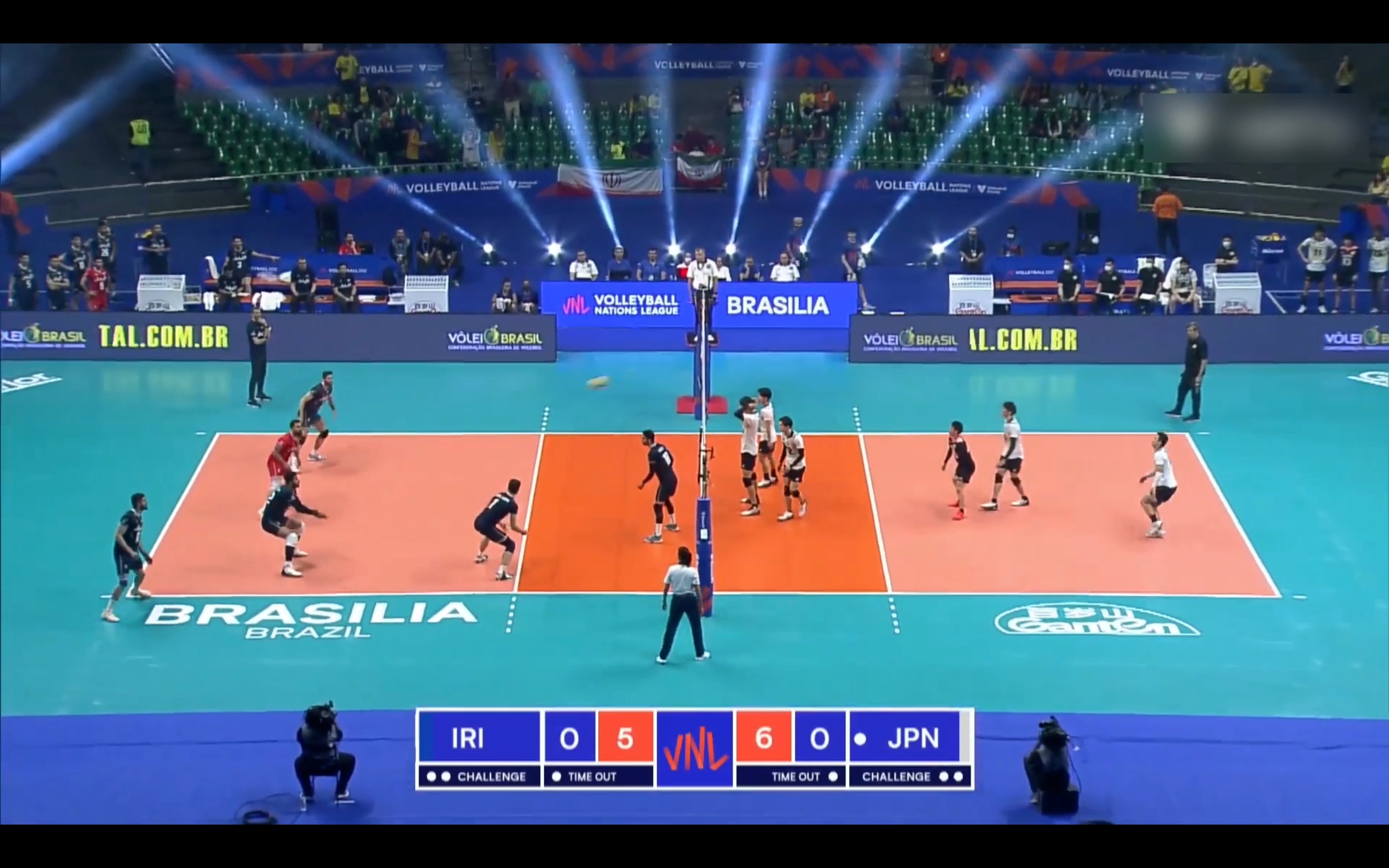 【集锦】2022VNL 男排 伊朗vs日本