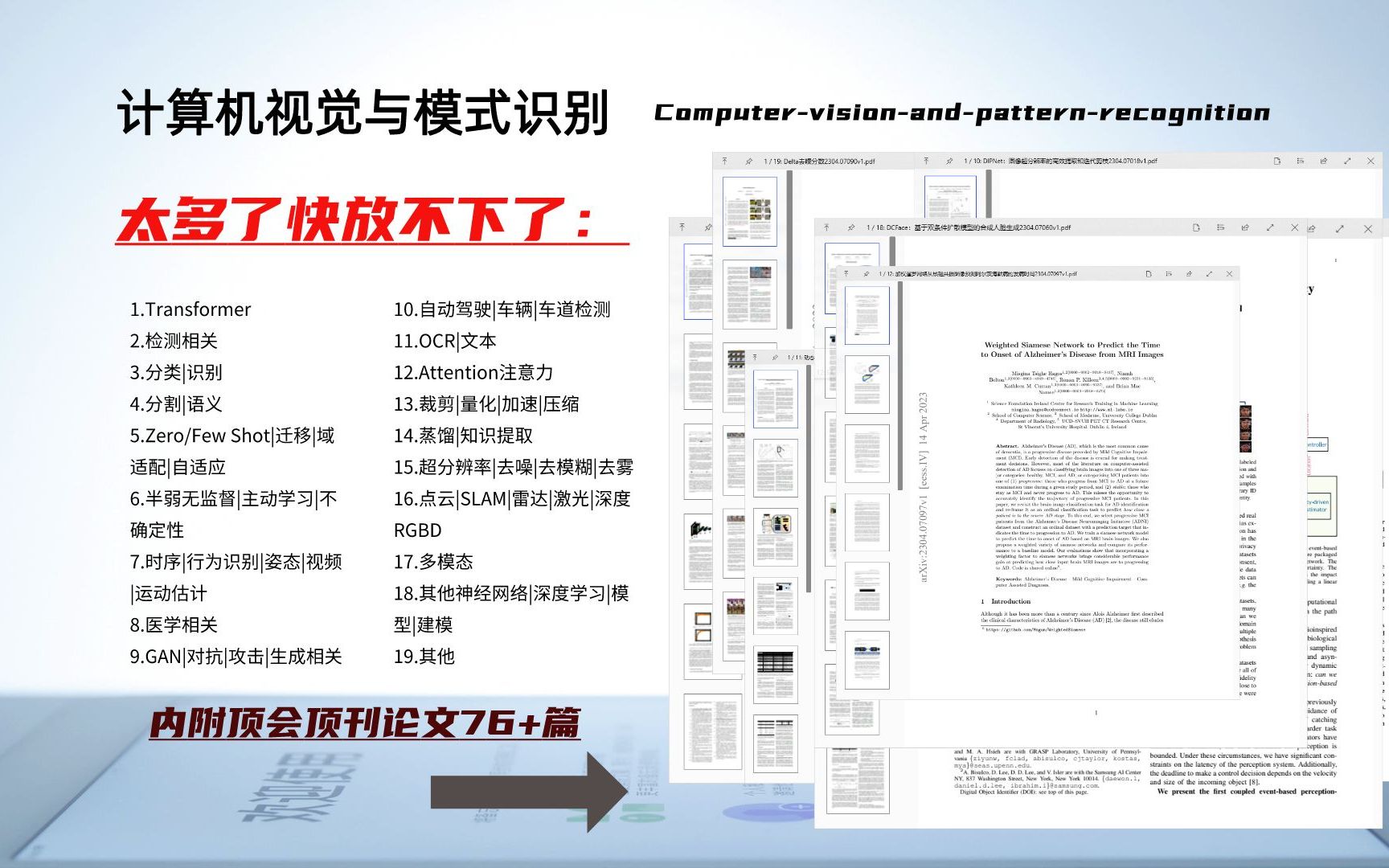 ...与模式识别优秀论文合集,我做出来了!-人工智能/深度学习/机器学习
