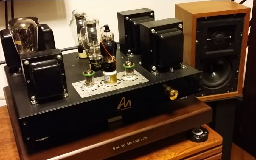 300B单端胆机+LS3/5A 销魂的女声让你夜不能寐(手机拍摄)