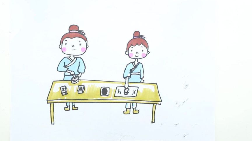 活字印刷怎么画简笔画