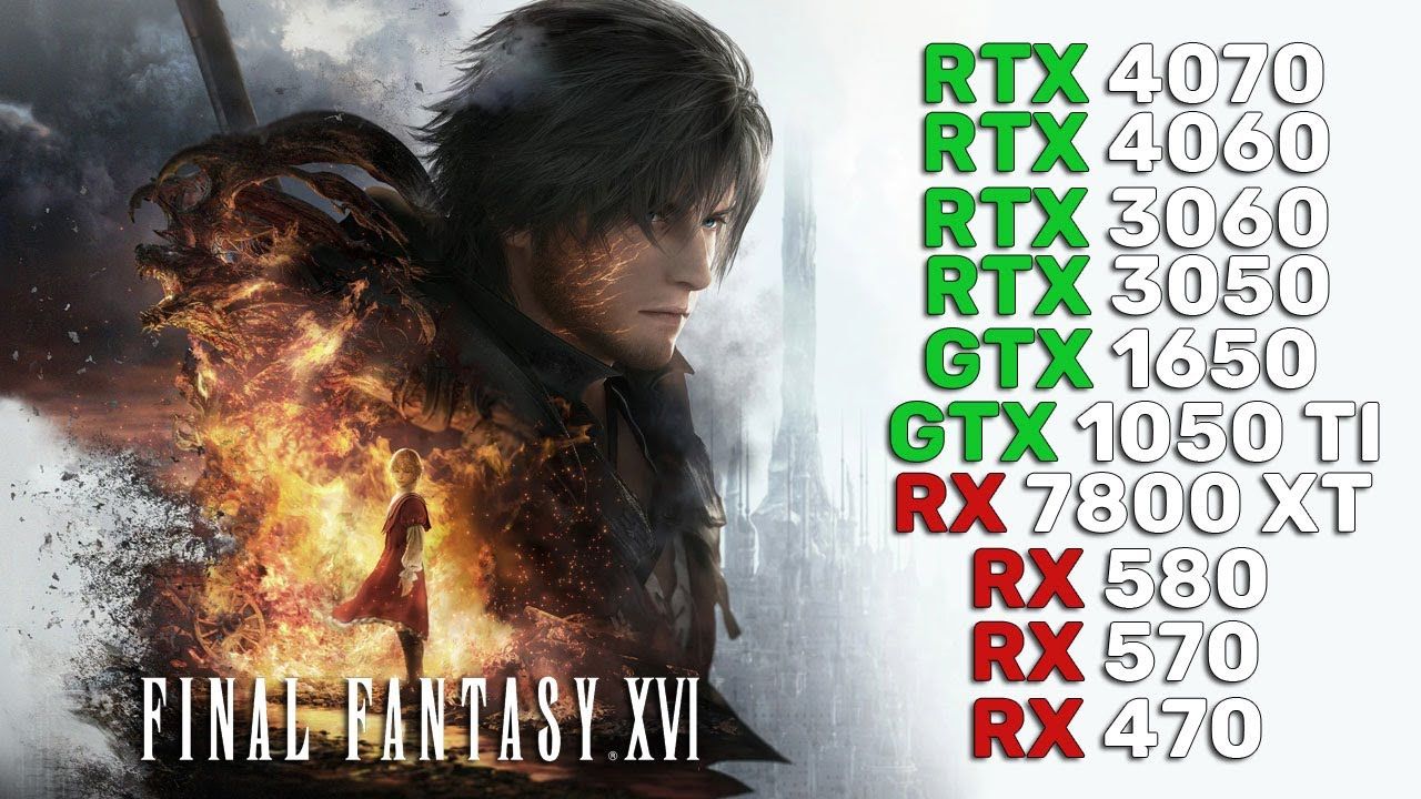 ...(4070,4060,3050,3060)游戏FPS测试_哔哩哔哩bilibili_最终幻想_演示