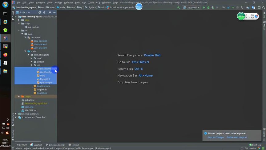 09 准实时数仓之Spark读取数据输出控制台