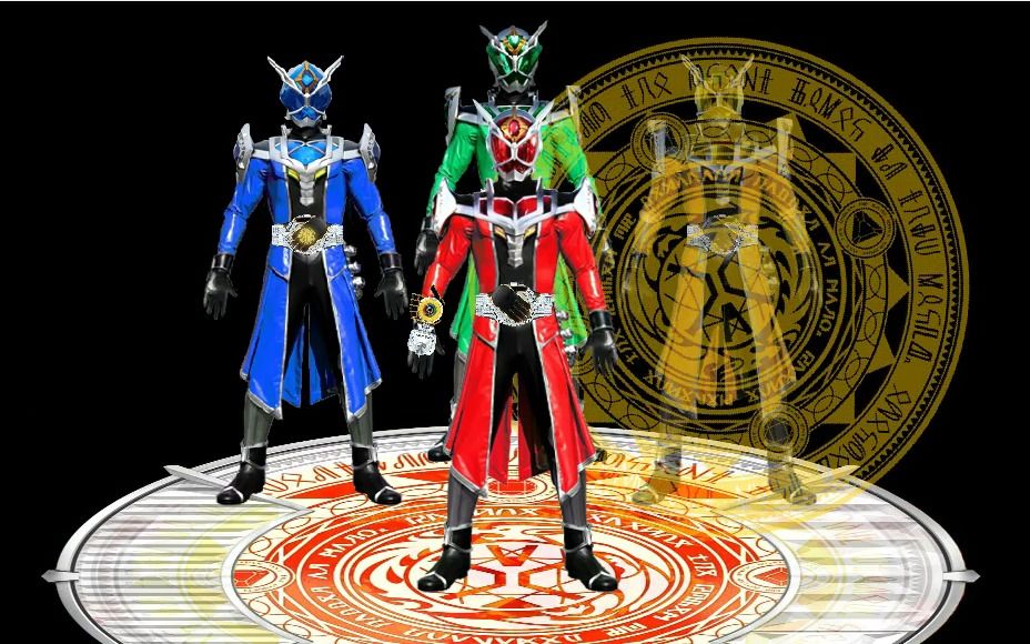 假面骑士wizard模拟器全形态展示