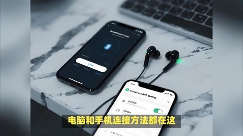 1分钟搞定!腾讯会议蓝牙耳机连接全攻略(电脑手机)及常见问题排雷