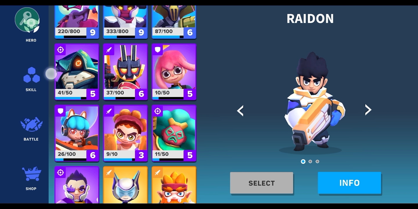 一个很像荒野乱斗的游戏