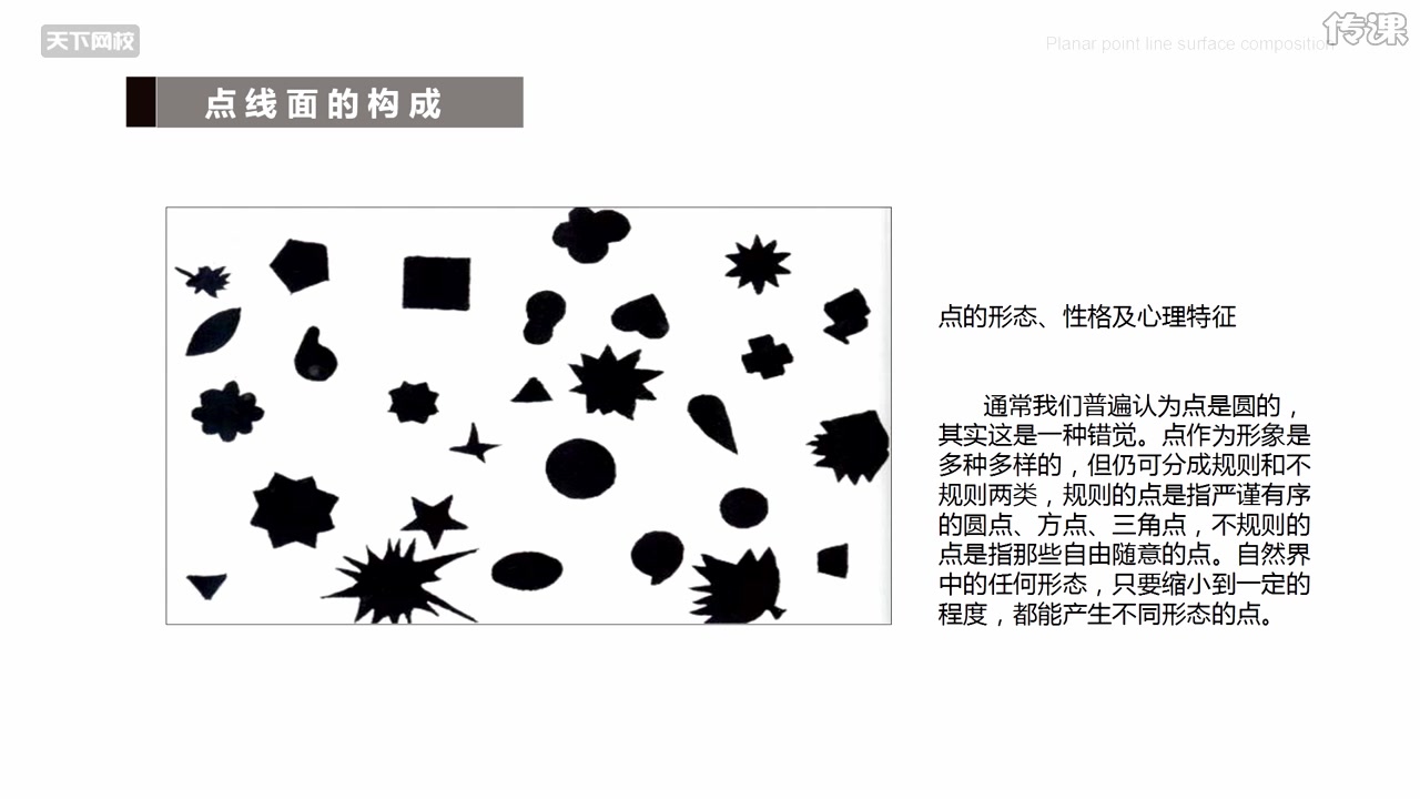 美术学习:平面点线面的构成初级原理讲解,打好基础,绘画更容易