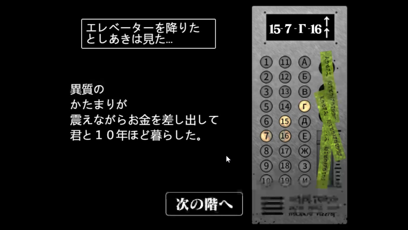 【阿莱桑公寓】电梯模拟器