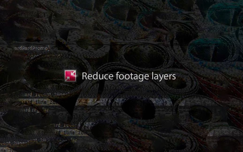 AE脚本-一键清除项目中未使用的素材图层AEscripts Reduce Footage ...