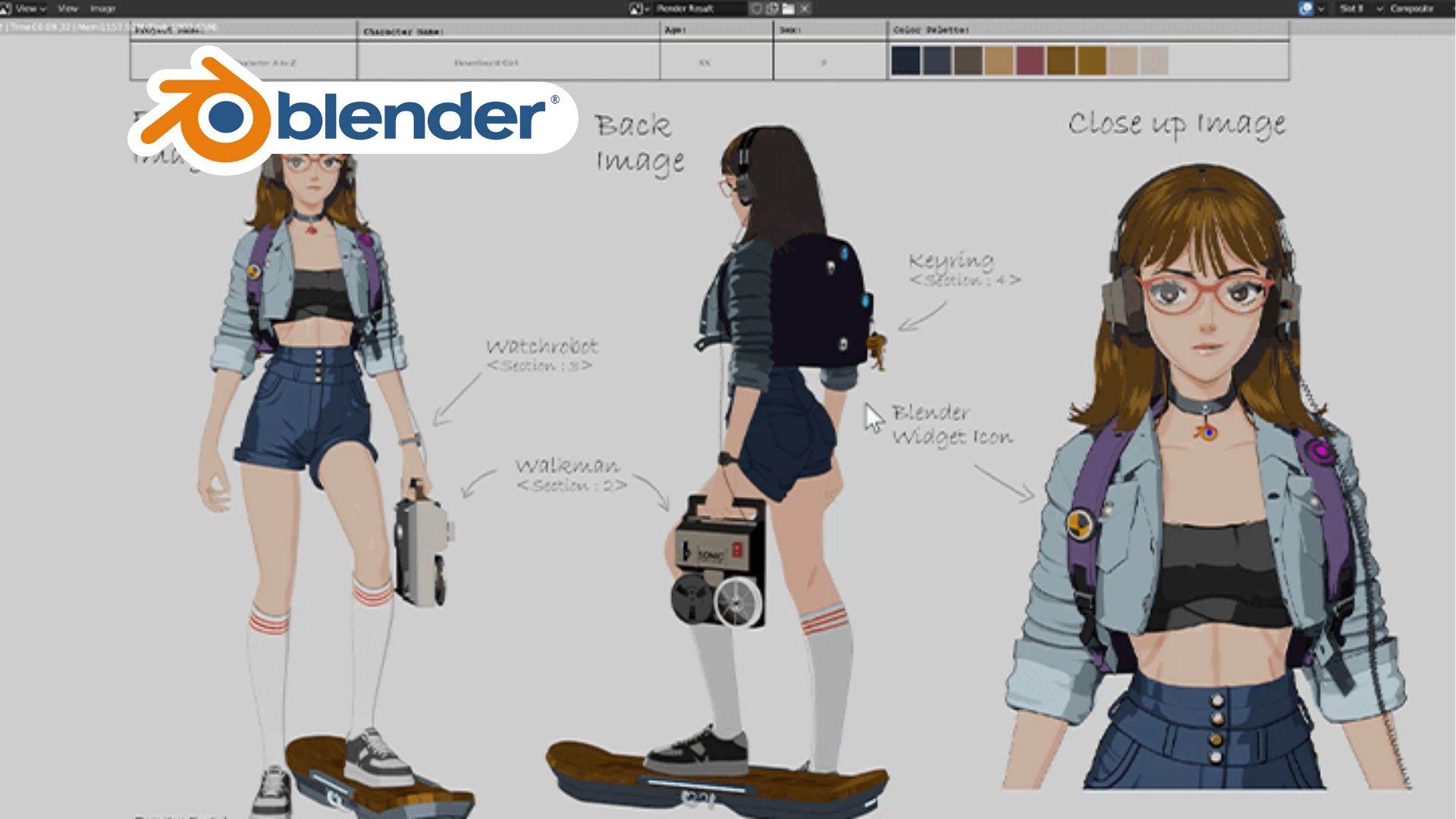 Blender教程 | 用Blender制作卡通风格建模的全面指南 | 卡通角色建模...