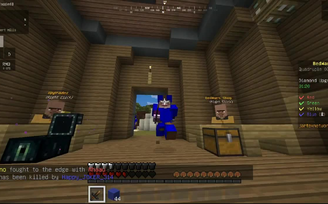 当一个菜鸟去JAVA版MC里玩服务器