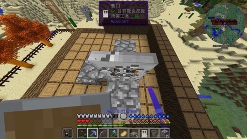 我的世界生活大冒险——自动钓鱼机的制作