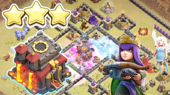 《部落冲突》10本部落战3星完美打法Top5,绝对的教科书级别攻略