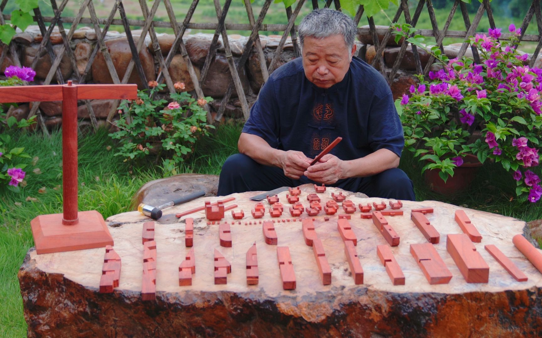 84个木块打造古建筑重要承重结构,古老建筑的灵魂斗拱