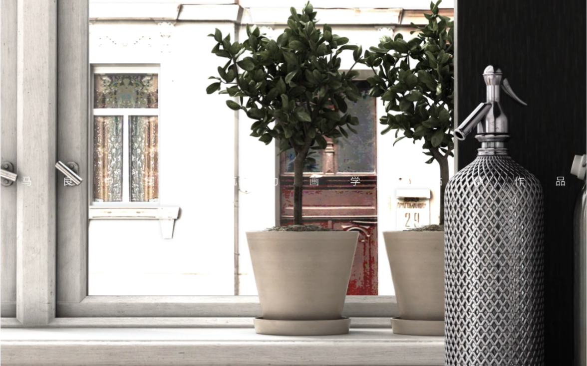 原创作品-室内漫游动画