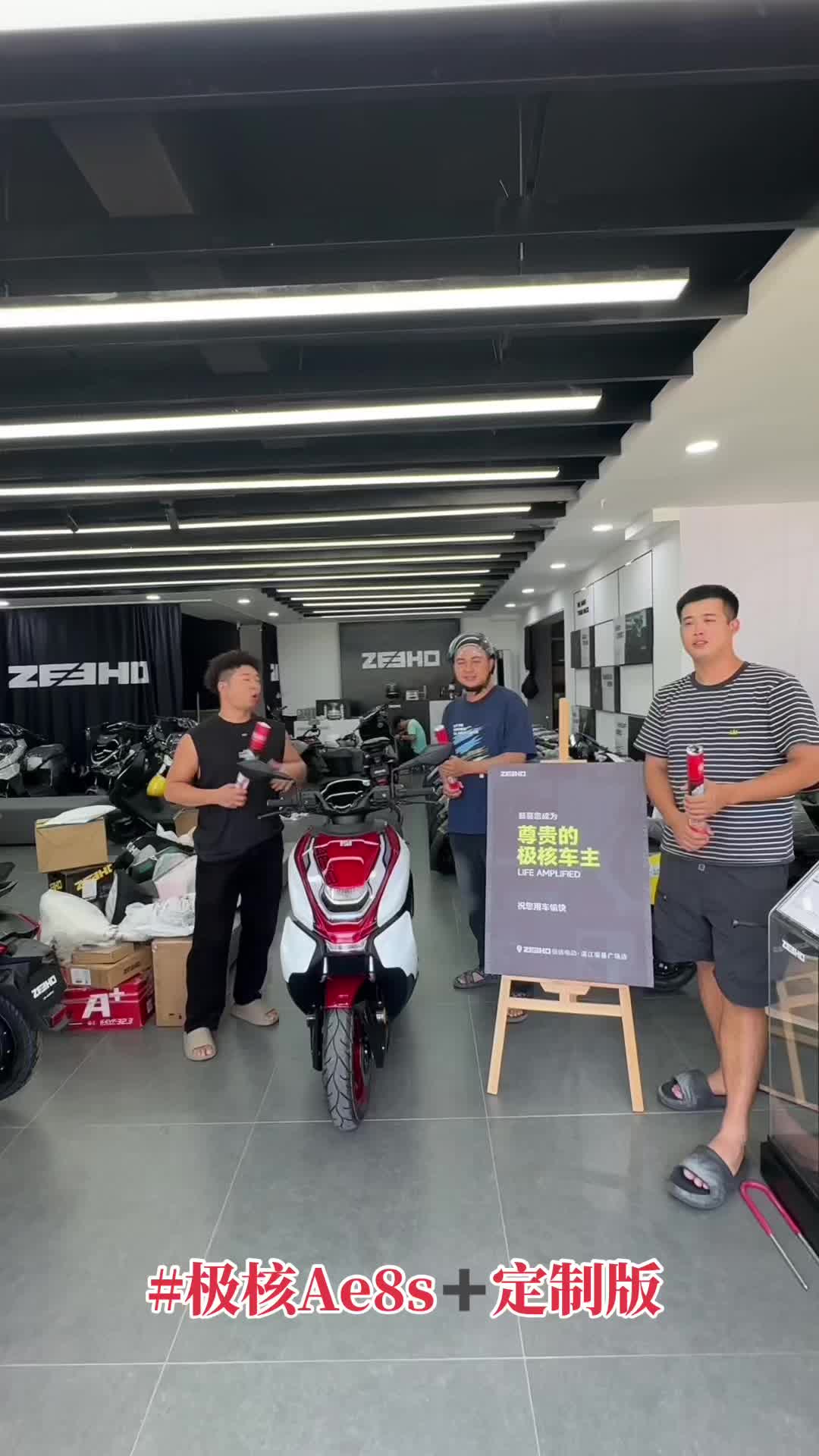 与其把希望寄托,不如直奔王位! #极核ae8定制版 #哆啦N梦 #卖电动车...