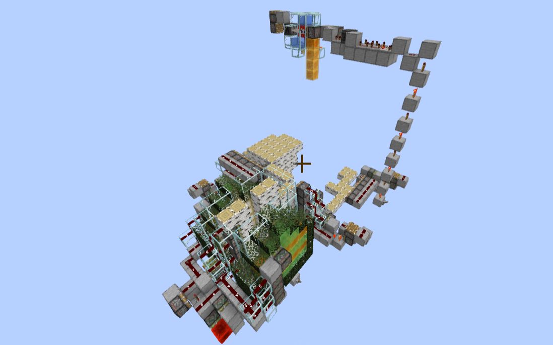 【我的世界】1.15.2极简6gt白桦树场 50000+原木/小时