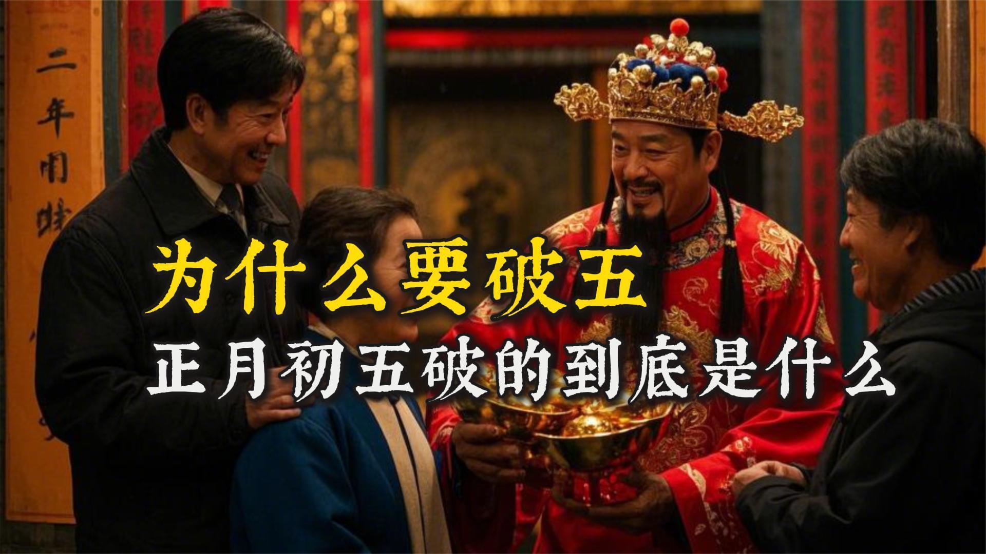 正月初五"破五",到底破的是什么?除了迎财神还有哪些习俗?