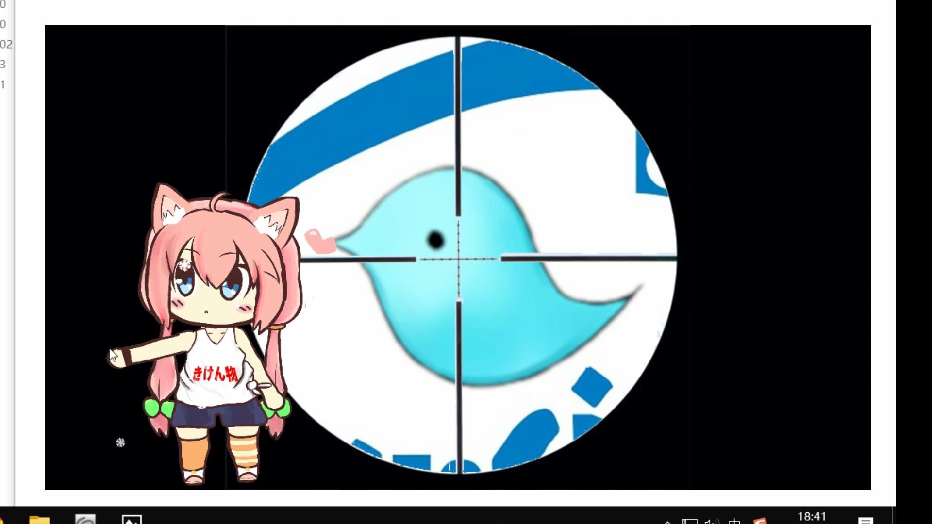 【猫宫日向】【桌宠】来,给各位头上点个红点